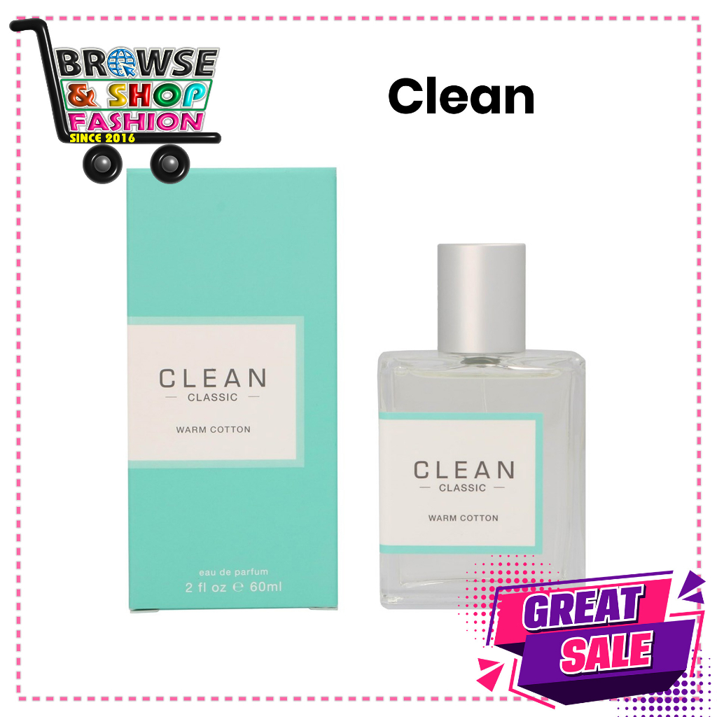 Clean Classic Warm Cotton 60ml EDP | Shopee Philippines