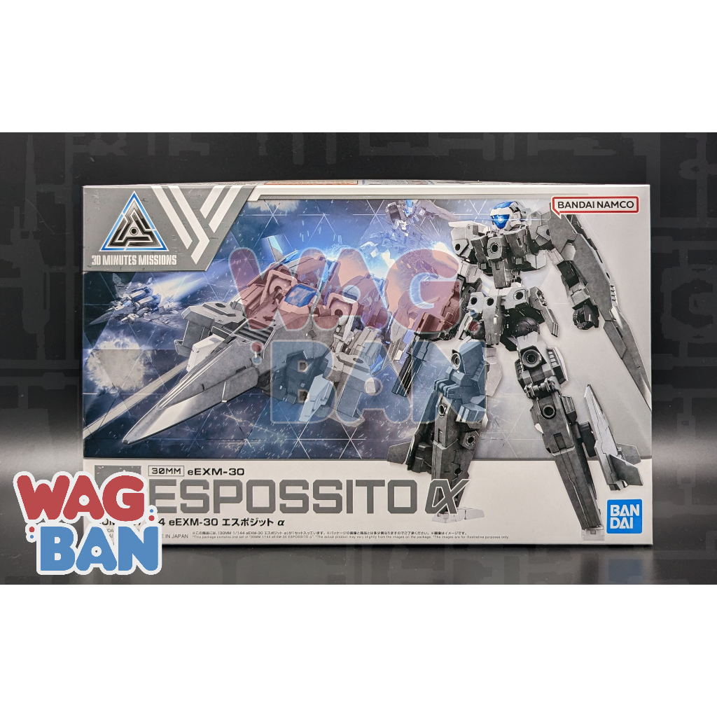 30MM 1/144 Eexm-30 Espossito Alpha (α) [Bandai 30 Minutes Missions ...