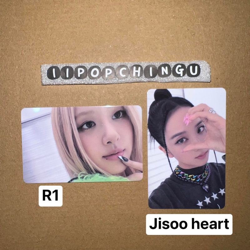 Born Pink Tour MD Lucky Draw LD - Jisoo & Rose | Shopee Philippines