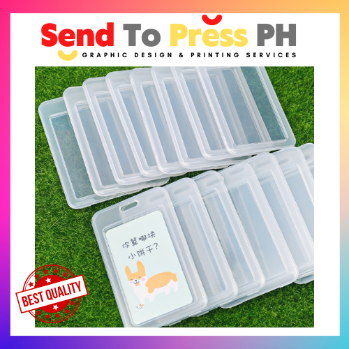 Clear / Transparent PVC Card Cover / Plastic Card Holder Case | Shopee ...