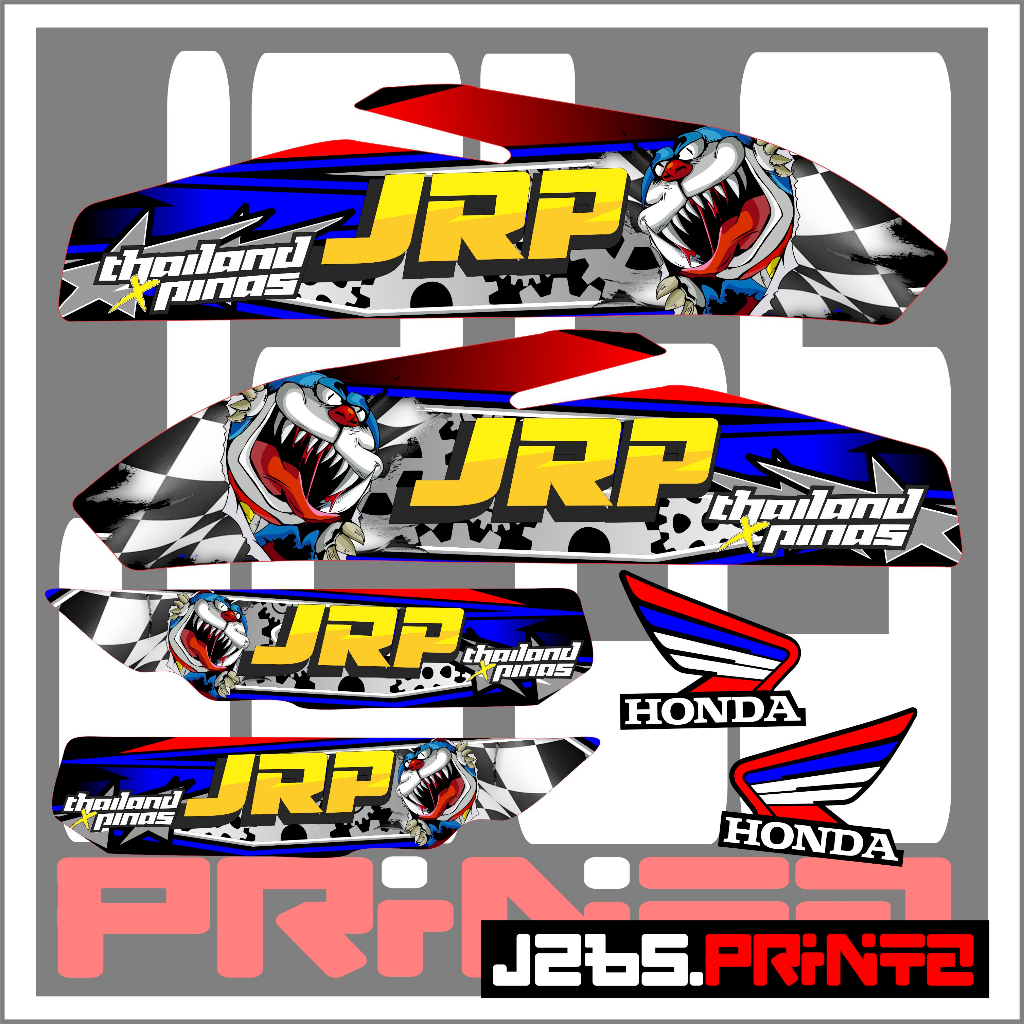 TMX RUSI PINOY MOTOPOSH SKYGO DECALS STICKER THAI DOREAMON JRP NEW ...