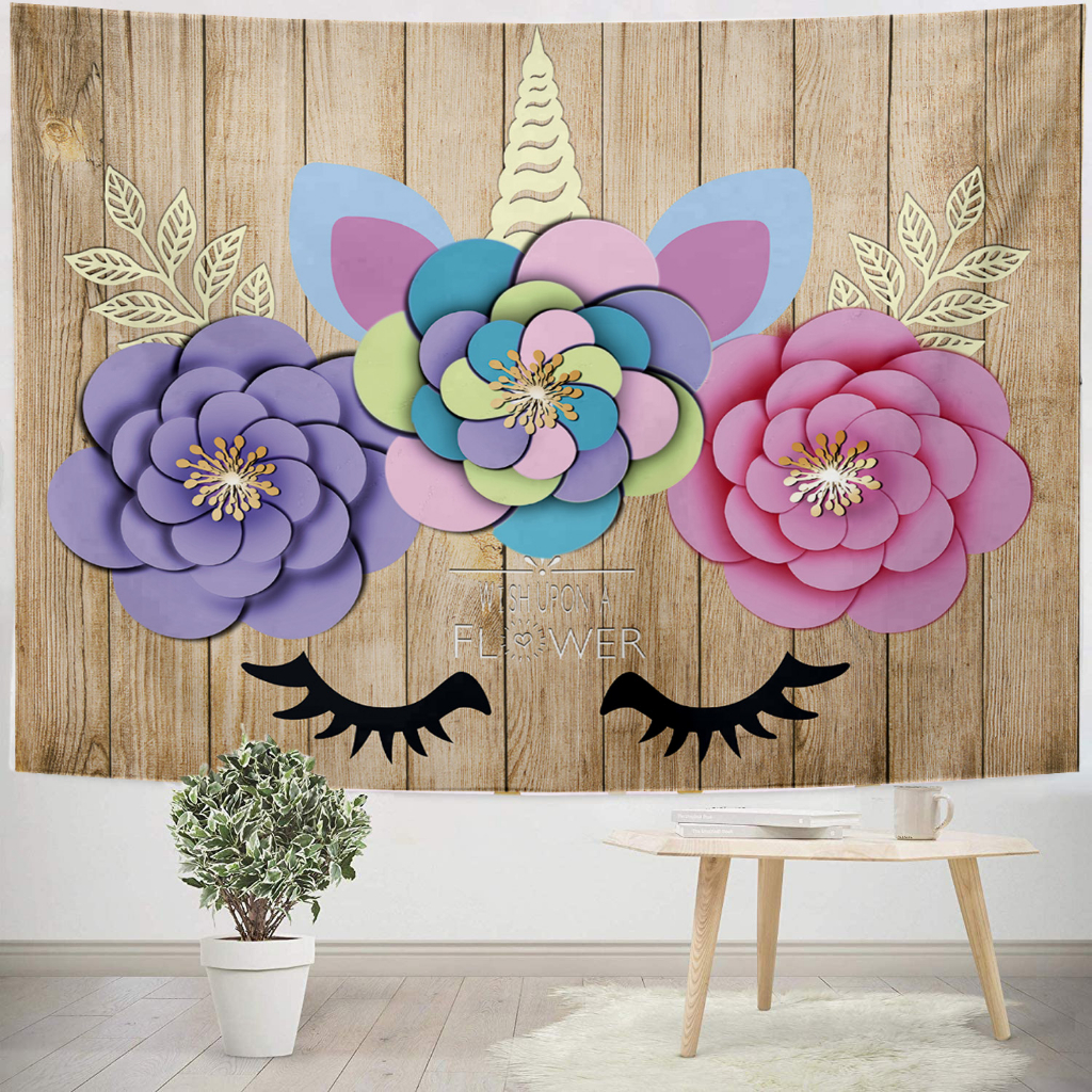 Ready Stock unicorn backdrop,unicorn birthday party decorations set ...