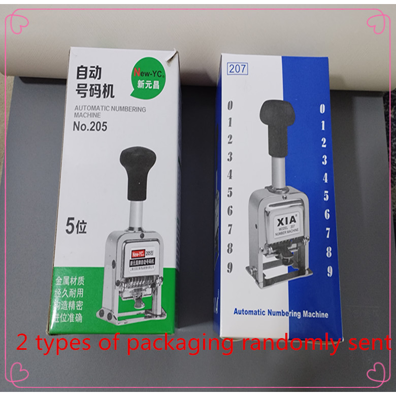 Metal Number Machine 7 Position Automatic Numbering Machine Marking ...