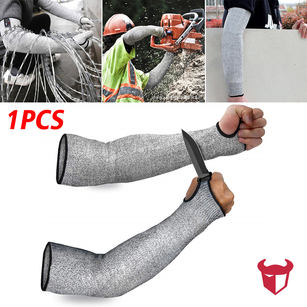 Cut Arm Sleeve Resistant Anti-Puncture Work Protection Arm Sleeve Cover ...