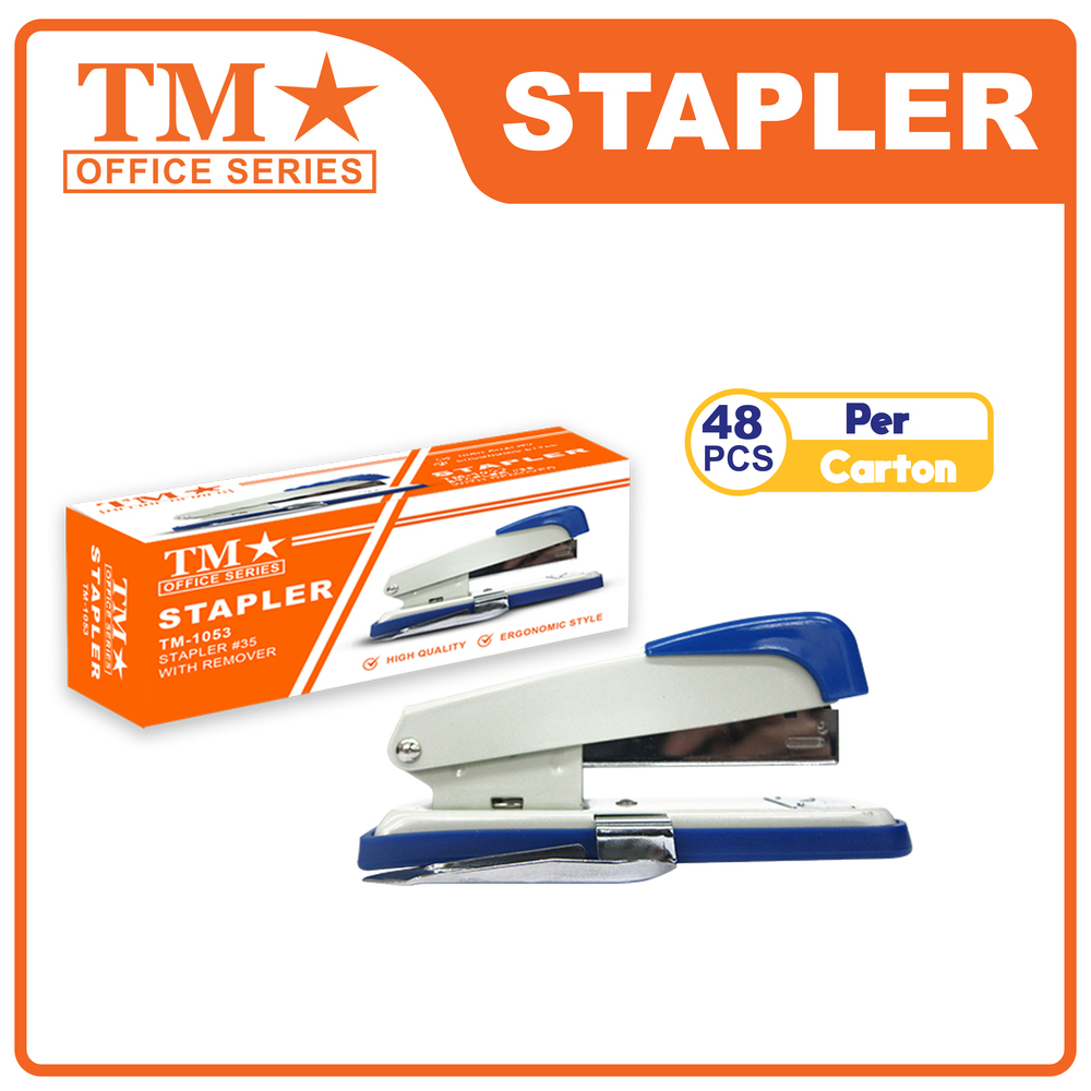 TM 48 pcs Stapler #35 Heavy Duty (TM-1053) | Shopee Philippines