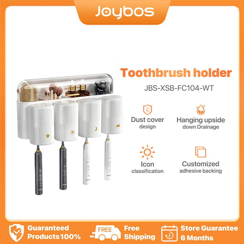Joybos FC104/FC103 Toothbrush Holder with cover Automatic Dustproof ...