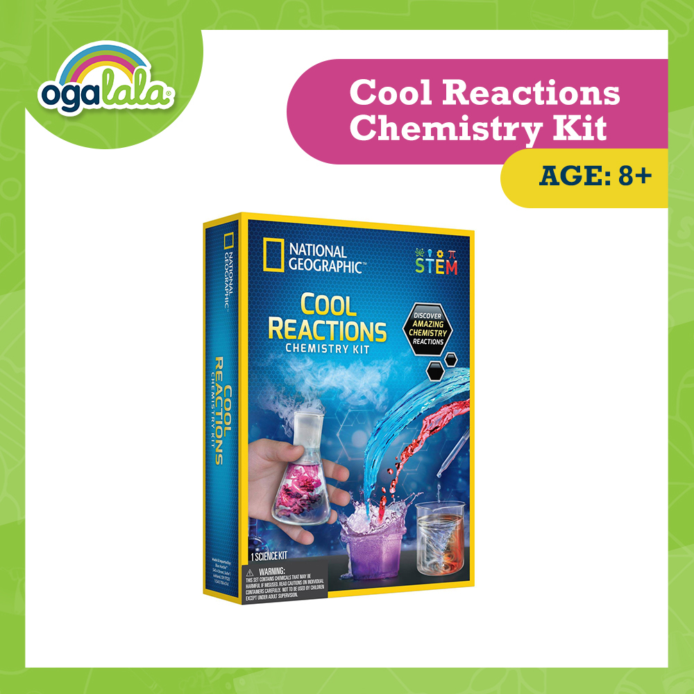 National Geographic Cool Reactions Chemistry Kit | Shopee Philippines