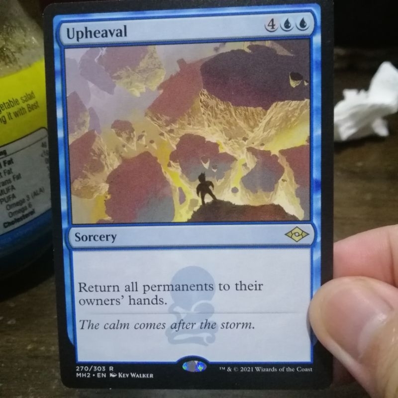 1 Upheaval MH2 modern horizons 2 MTG card magic commander EDH | Shopee ...
