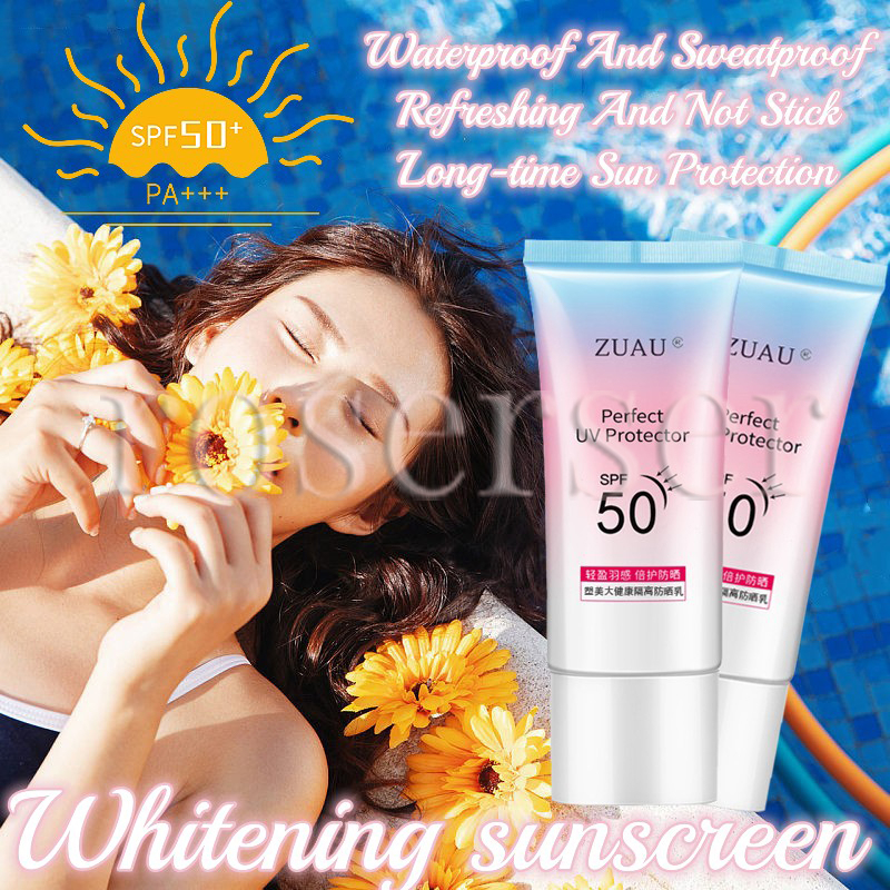 Sunscreen for Face SPF50+ UV Isolation Cream Moisturizer Control Oil ...