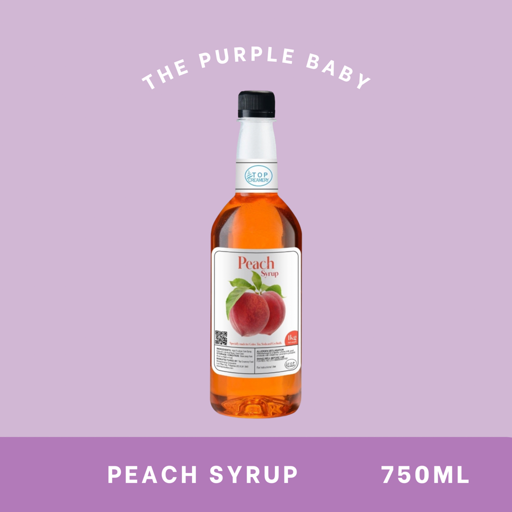 Top Creamery - Peach Syrup | Shopee Philippines
