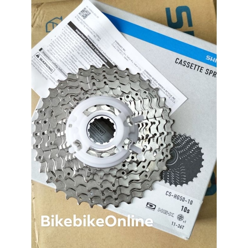 SHIMANO HG50 11-36T GRX TIAGRA DEORE COGS 10 SPEED CASSETTE SPROCKET ...