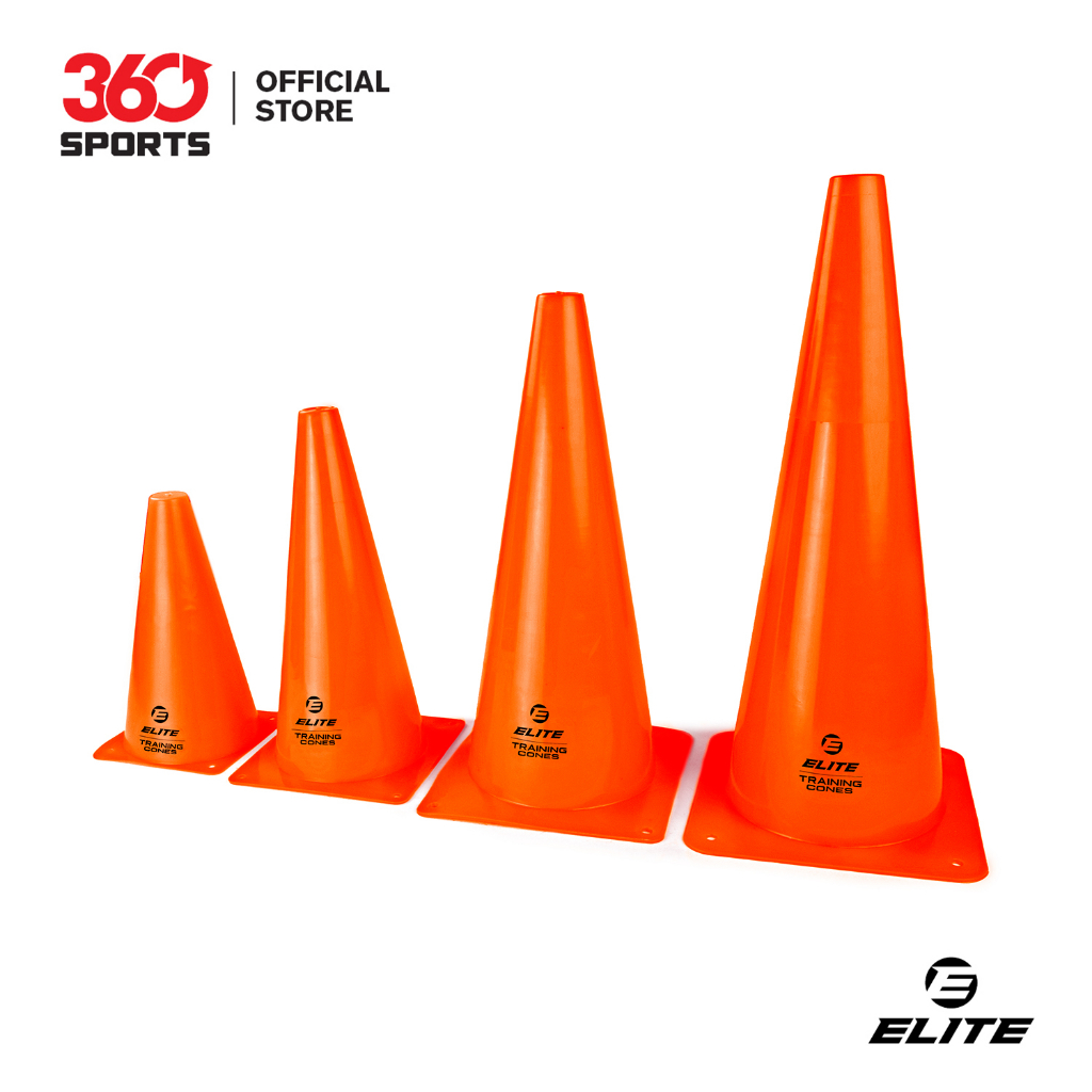 Elite Orange Training Cones - 5pcs | Shopee Philippines