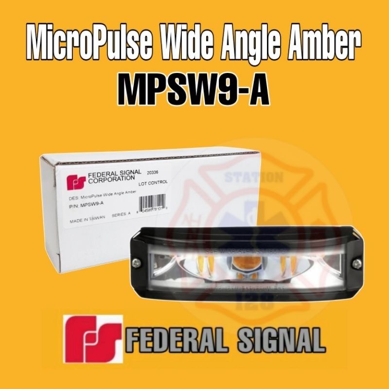 Federal Signal MicroPulse Wide Angle Warning Light 12-24v | Shopee ...