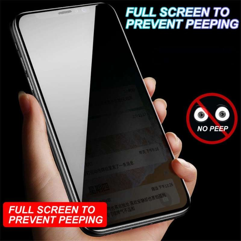 Best 9H Full Privacy Tempered Glass For REDMI A5 A4 A3 A1 A2+ 9 9A 9C ...