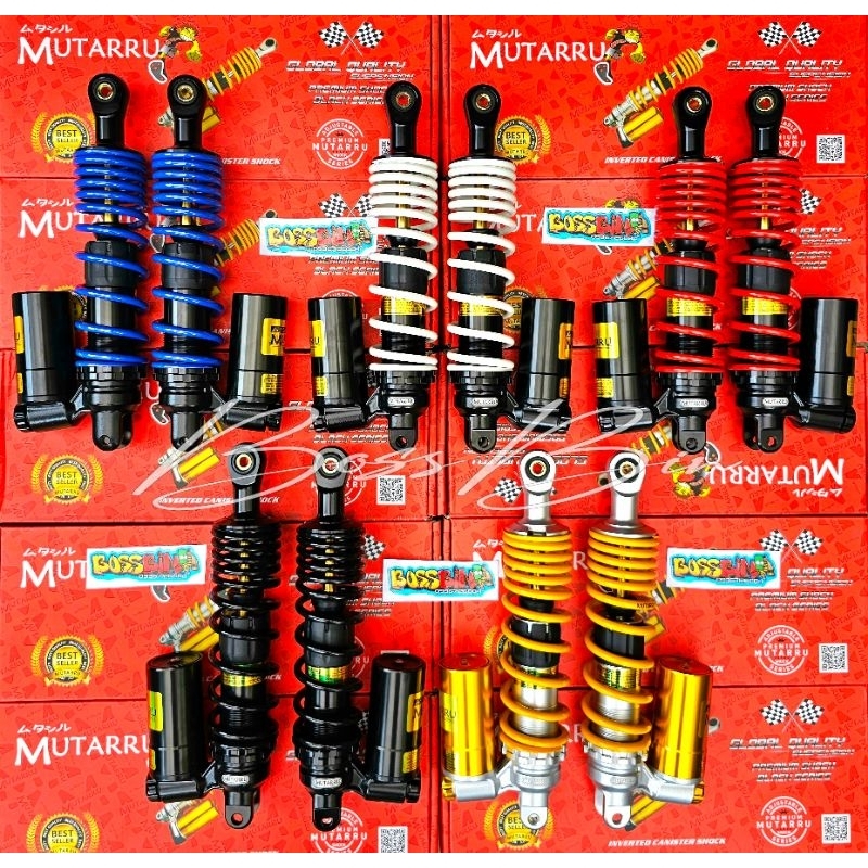 Mutarru Premium Inverted Shock Adjustable Rebound 305mm Nmax v2 / Nmax ...