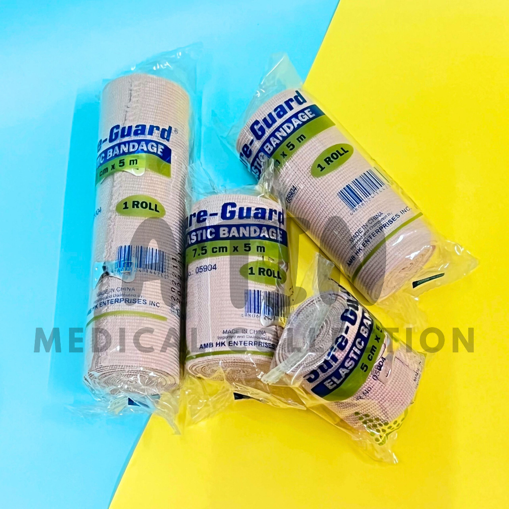 (Sureguard) Elastic Bandage [2x5, 3x5, 4x5 and 6x5] | Sold Per Roll ...