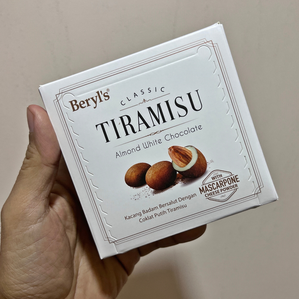 Beryl's Classic Tiramisu Almond White Chocolate (65g) | Shopee Philippines