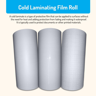 QUAFF Photo Top Cold Laminating Roll Glossy/Matte/Glitter || 12inches ...