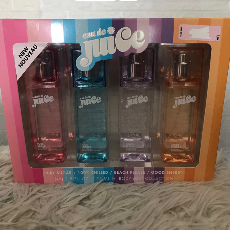 EAU de juice body mist collection | Shopee Philippines