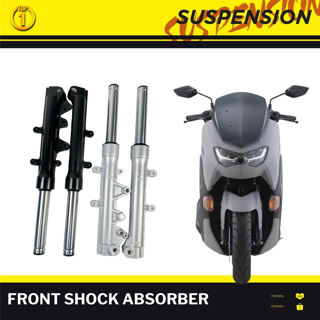 TOP1PH Front Shock Set For NMAX 155 V1 V2 Front Made in Thailand | Shopee Philippines