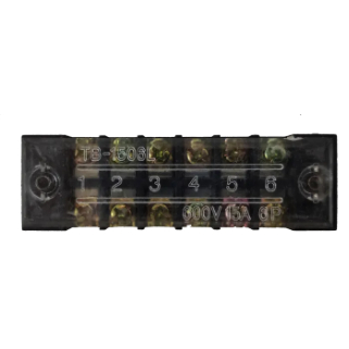 GRIPPES Terminal Block 15A 6 Pair 600V (3pcs) - TB-1506L(3pcs) | Shopee ...