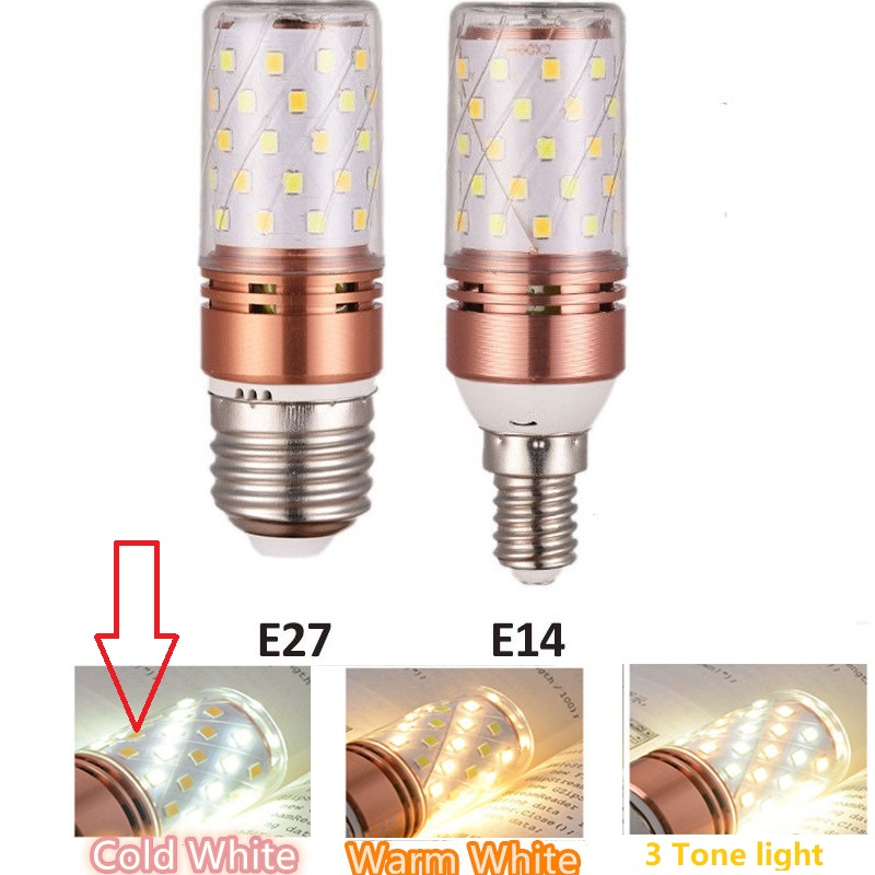 QIDUYU E27 E14 LED Lamp Blub Light Cold White Warm White Bulb ...