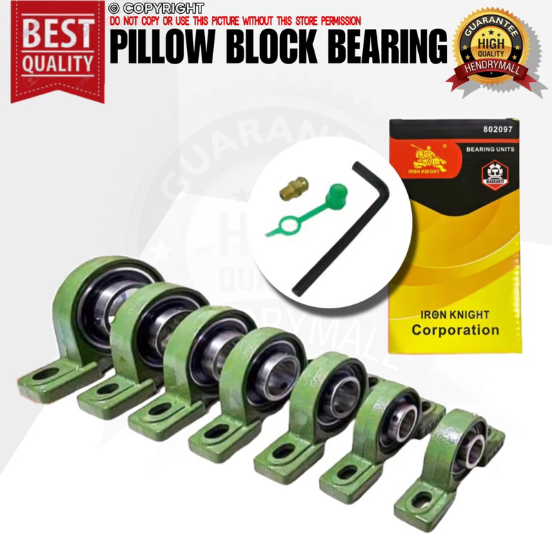 HEAVY DUTY NEW PILLOW BLOCK BEARING (P204-3/4_ P205/1_ P206/1⅛_ P207/1¼ ...