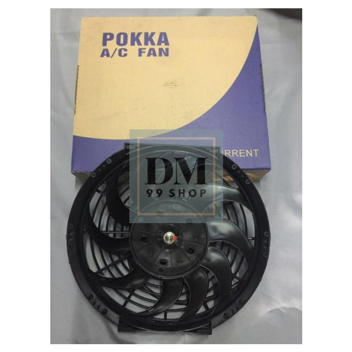 COD AUXILIARY FAN POKKA 12VX80W (12“) Spiral Blade HIGH QUALITY ...
