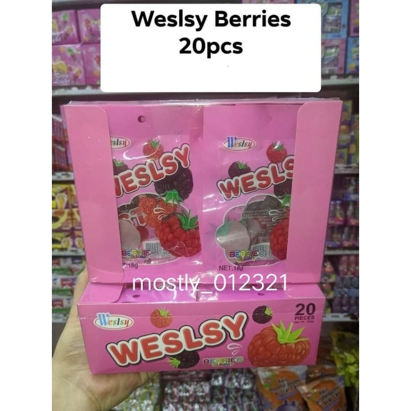 Weslsy Berries Gummy 30pcs | Shopee Philippines