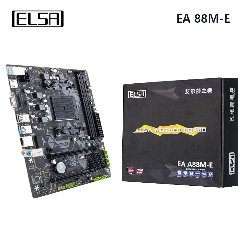 Brand new Esonic / Elsa Brand - FM2/FM2+ A68/A88 motherboard A4, A6, A8 ...