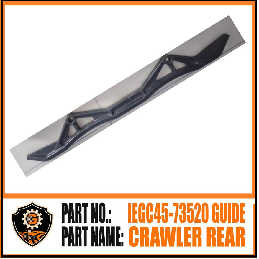 GUIDE CRAWLER REAR AW70 HIGH CLEARANCE,AW82,YH700,YH850 1EGC45-73520 ...