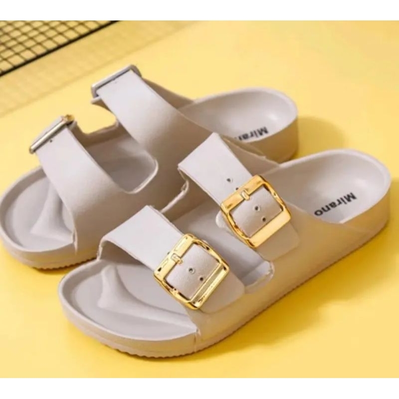 New Gold Two Strap Adjustable Flipflops for Unisex | Shopee Philippines