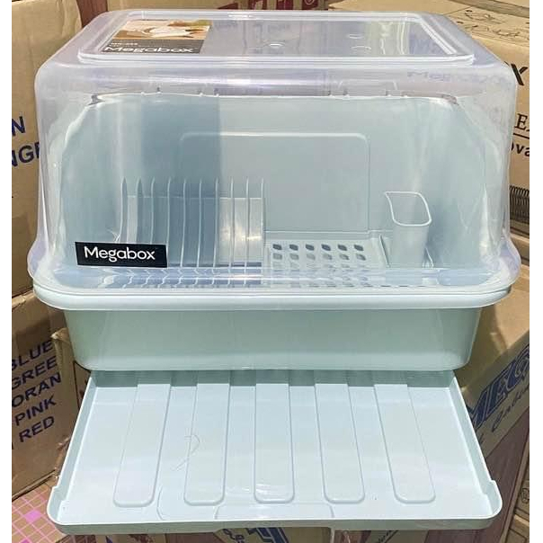 MEGA BOX DISH DRYER/ DRAINER / STORAGE MG-322 S | Shopee Philippines