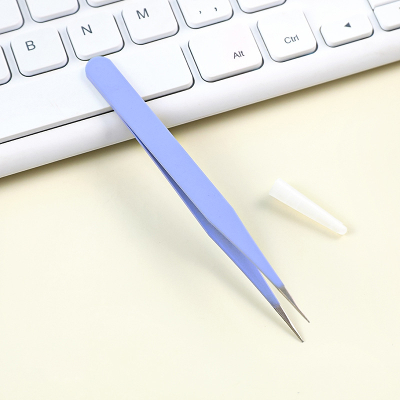 1PC Color Tweezer DIY Stickers Multifunctional Tweezers Diary ...