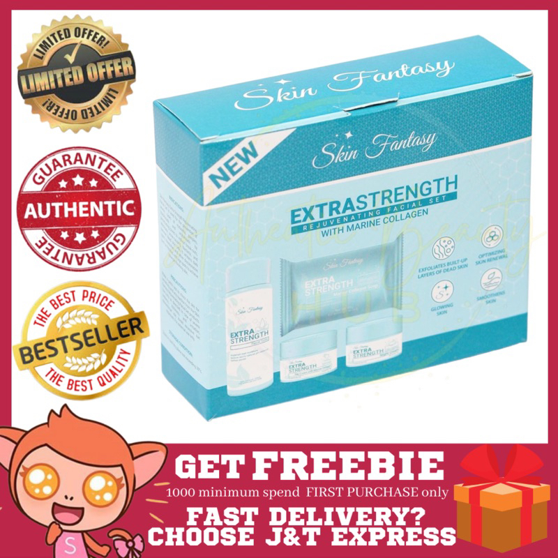 AUTHENTIC Skin Fantasy BLUE BOX EXTRA STRENGTH Rejuvenating Set ...