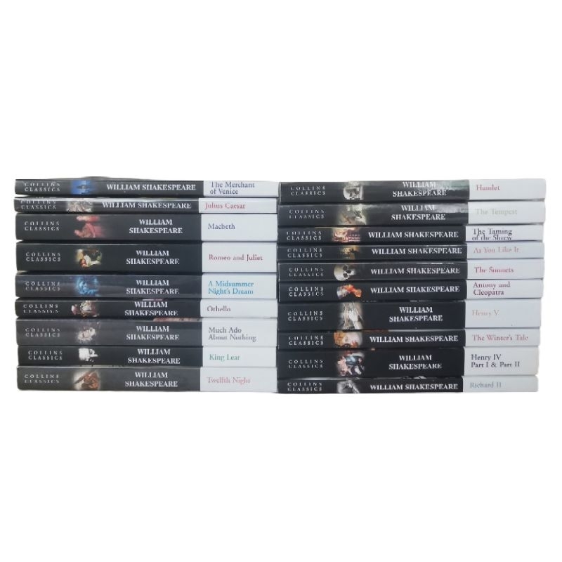 WILLIAM SHAKESPEARE COLLINS CLASSICS BOOKS | Shopee Philippines
