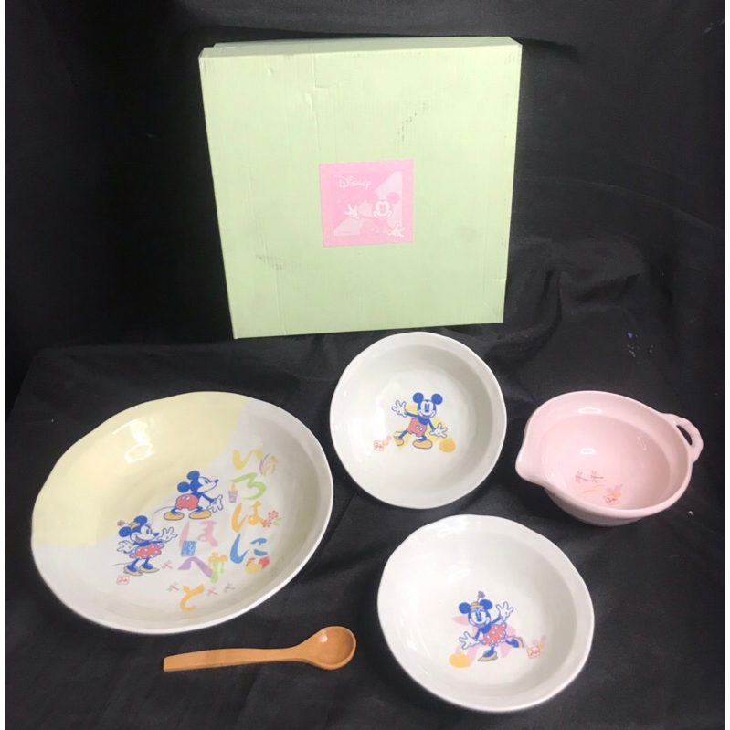 Disney Mickey&Minnie Mouse dinnerware | Shopee Philippines