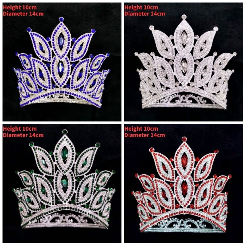 JP101 10cm Classic elegant pageant alloy rhinestone Princess party ...