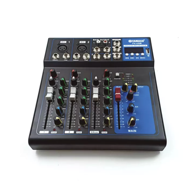 Yamaha Mixer F4 4 Channel Professional Mixing Console/tested before ...