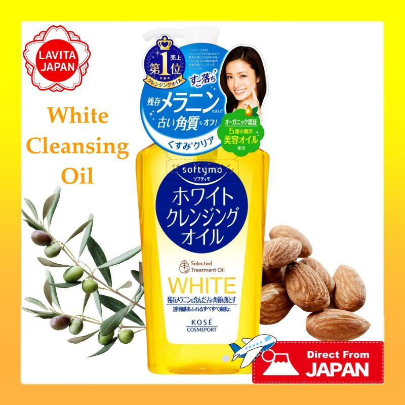 Kose Softymo White Cleansing Oil 230ml 【Direct from Japan】 | Shopee ...