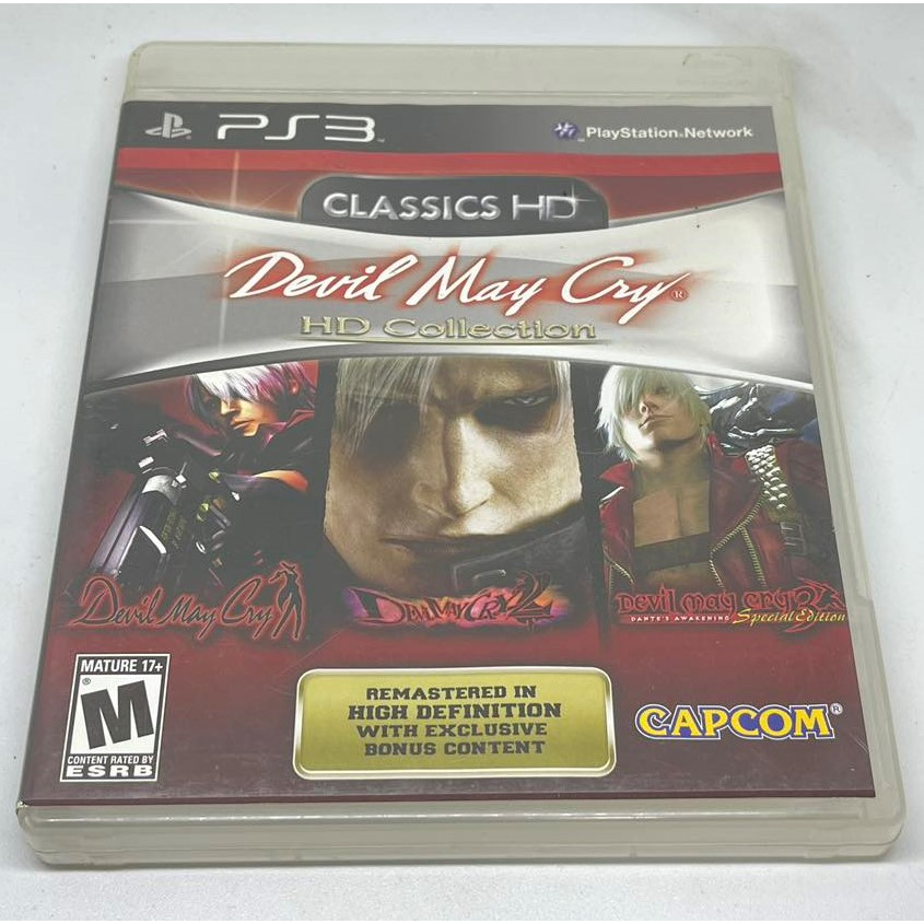 Devil May Cry HD Collection ps3 RARE game R1 | Shopee Philippines