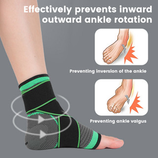Sports Ankle Protection Elastic Nylon Warm Breathable Fixed Ankle ...