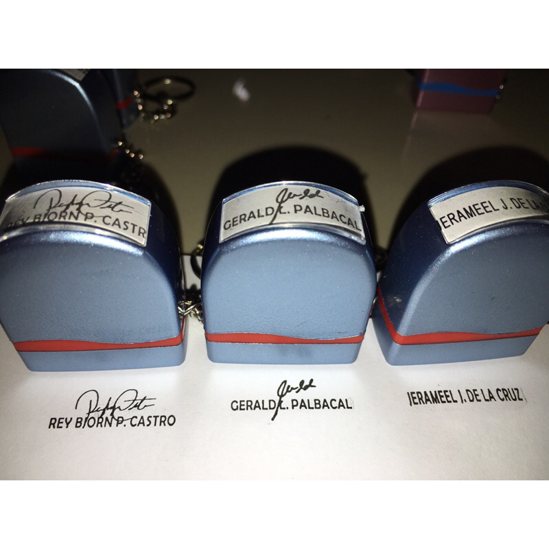 GLOSSY Personalized Stamp FREE NAME AND LAYOUT | Shopee Philippines