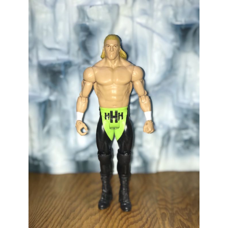 Triple H (Hunter Hearst Helmsley) - WWE Mattel Basic line. | Shopee ...