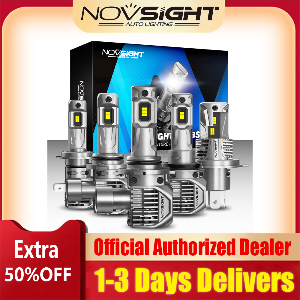 Novsight N62 Car LED Headlight H4 H11 H7 9005 9006 headlight 120W 20000LM 6500K car lights fog ...