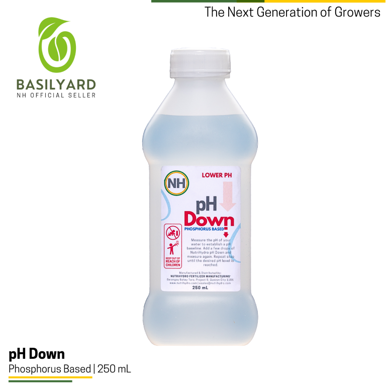 NutriHydro pH Adjuster | pH Up | pH Down | Phosphorus | Nitrogen | 250 ML | 500 ML | Shopee ...