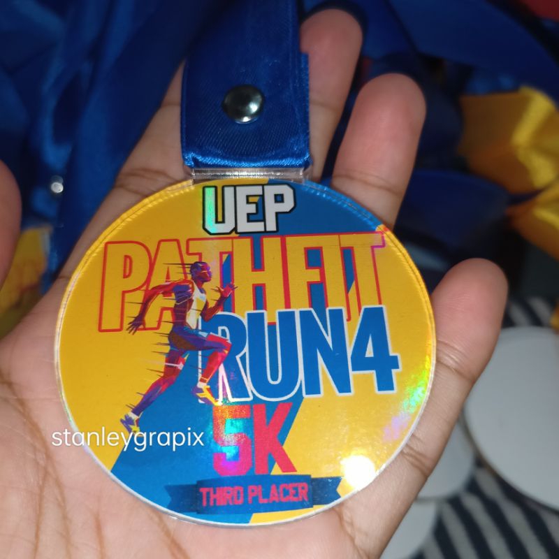SGRAPIX CUSTOMIZED ACRYLIC MEDALS with FREE LACE | Shopee Philippines