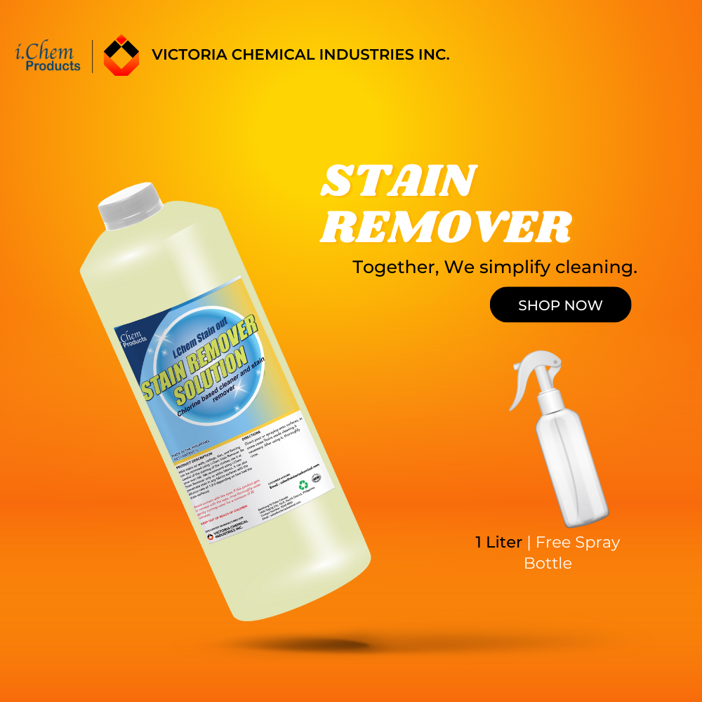 ICHEM PRODUCTS STAIN REMOVER LITER | Shopee Philippines