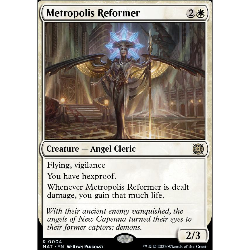 Metropolis Reformer Rare March of the Machine The Aftermath Magic the ...