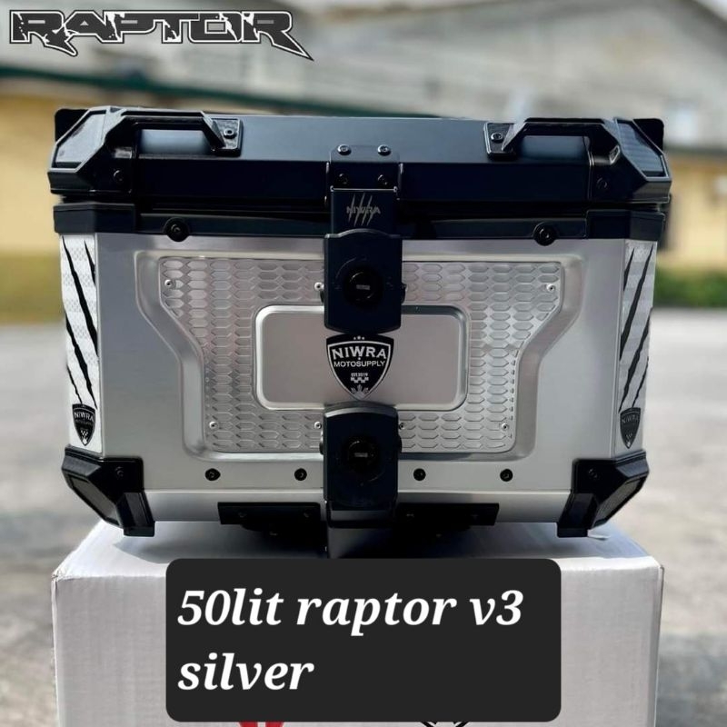 niwra raptor v3 alloy topbox 25 35 45 50 65 liters | Shopee Philippines